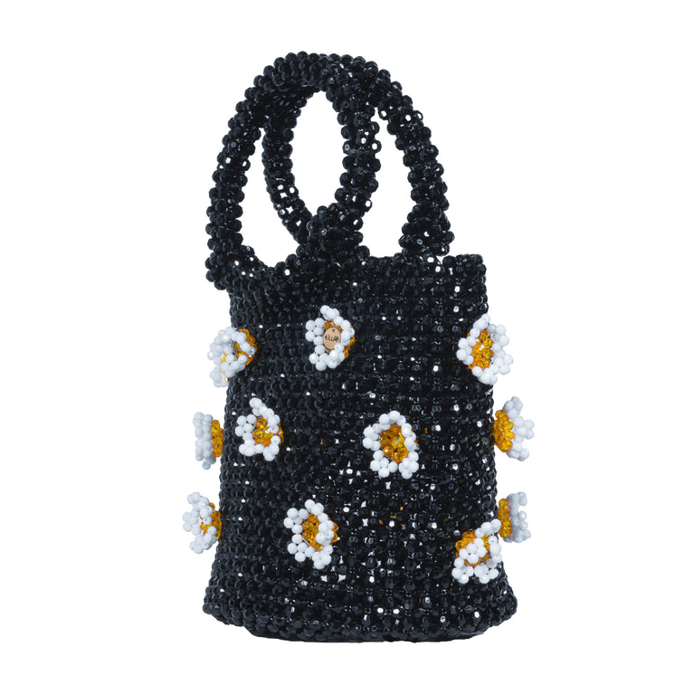 Floral Bucket Bead Bag – Tillie Beads